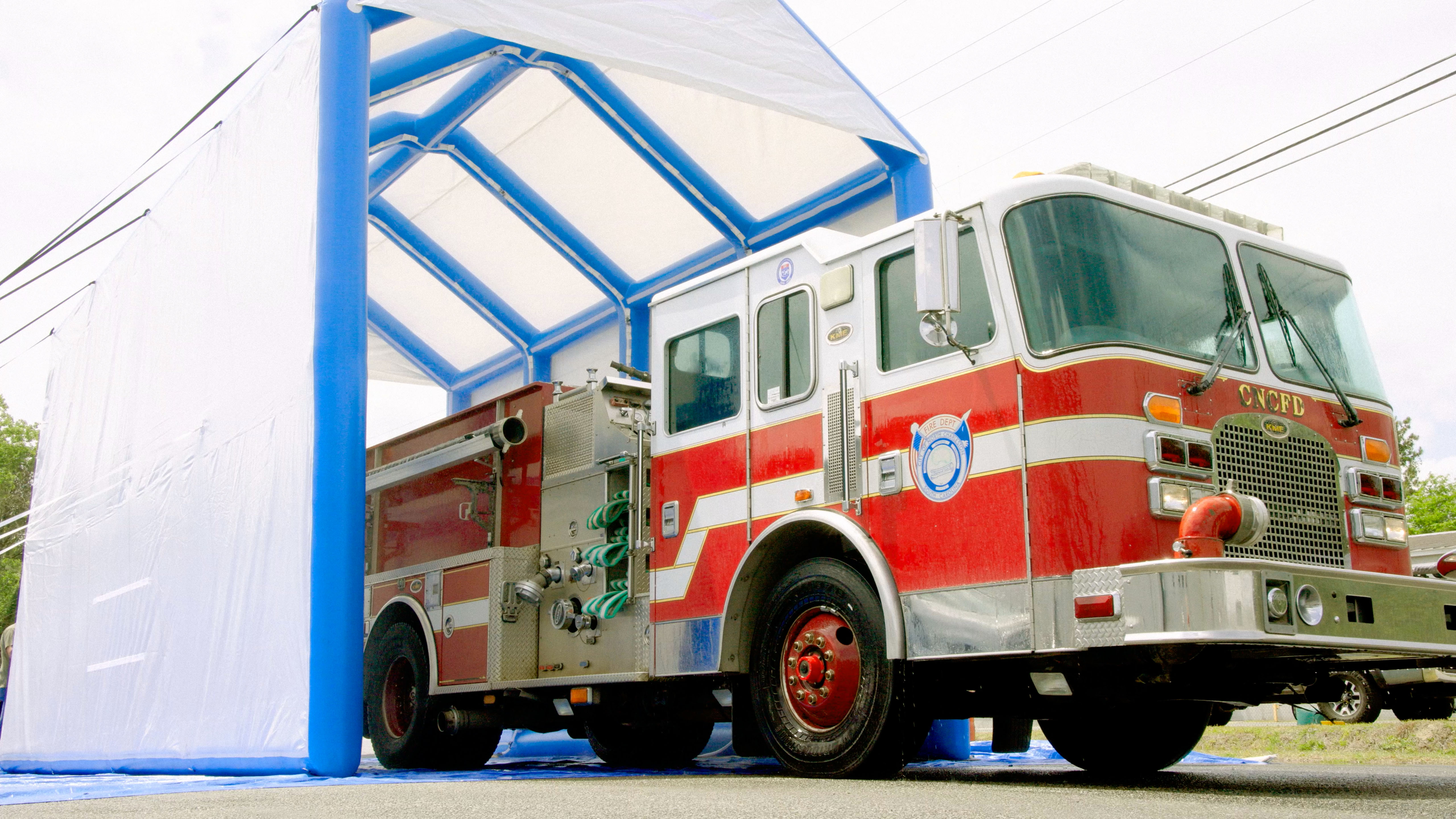 Firefighter Decon Lane