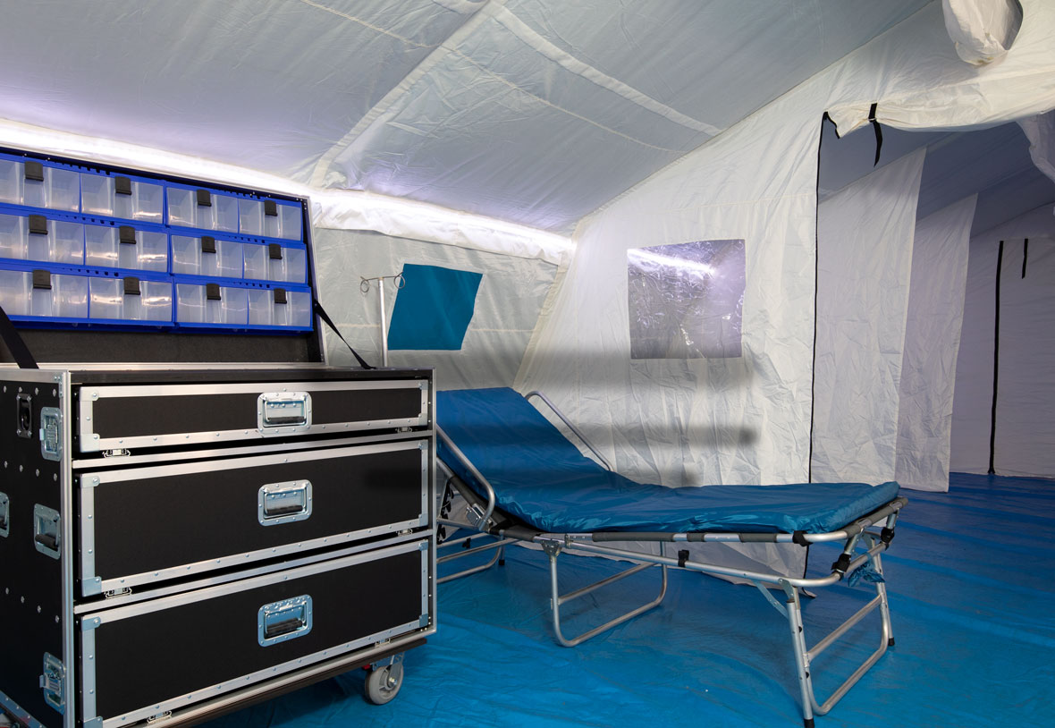 Rapid-Deployment Inflatable Shelters | Mobile Shelter Systems | ProPac USA