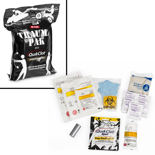 QuikClot Trauma Pak | Trauma Pack with Quick Clot