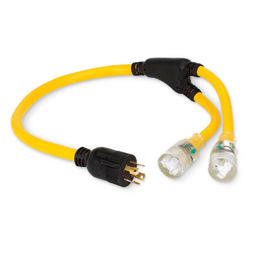 3ft Generator "Y" Adapter Cord | ProPac USA